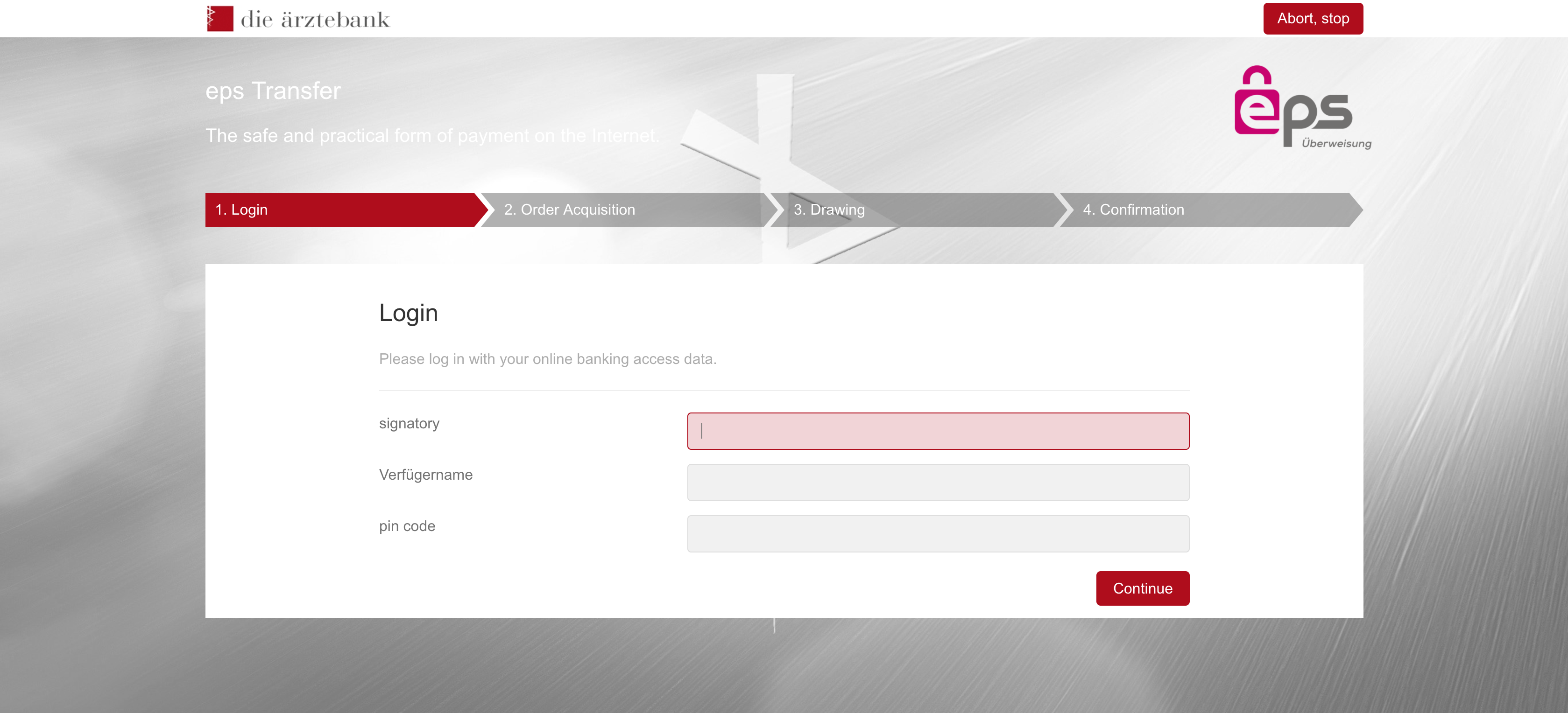 Payment Method - EPS